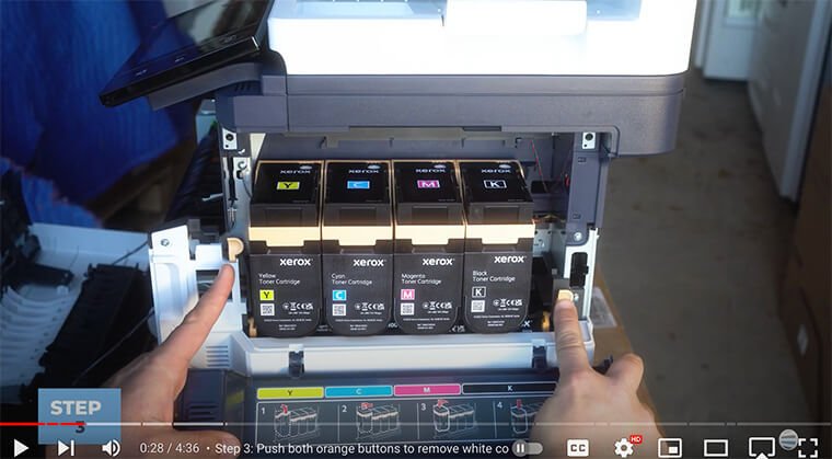 How To Replace The Black Only Imaging Units On Xerox Versalink C410